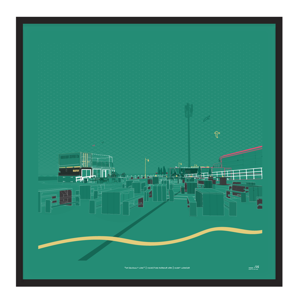 'Oh Squiggly Line' | Folkestone Art – That Folkestone Artist